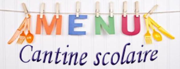 LES MENUS DE LA CANTINE SCOLAIRE