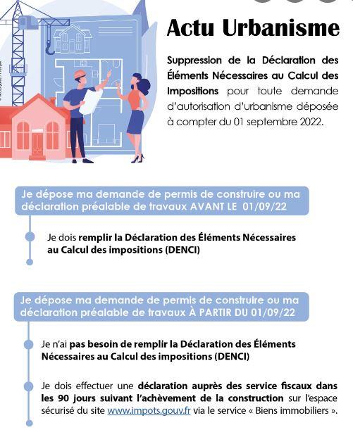 Nouveaux cerfa d'urbanisme à compter du 1er septembre 2022