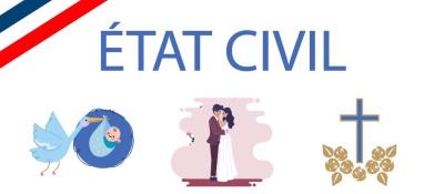 AUTORISATION DE PUBLICATION D'UN ACTE D'ETAT-CIVIL (NAISSANCE, MARIAGE ...